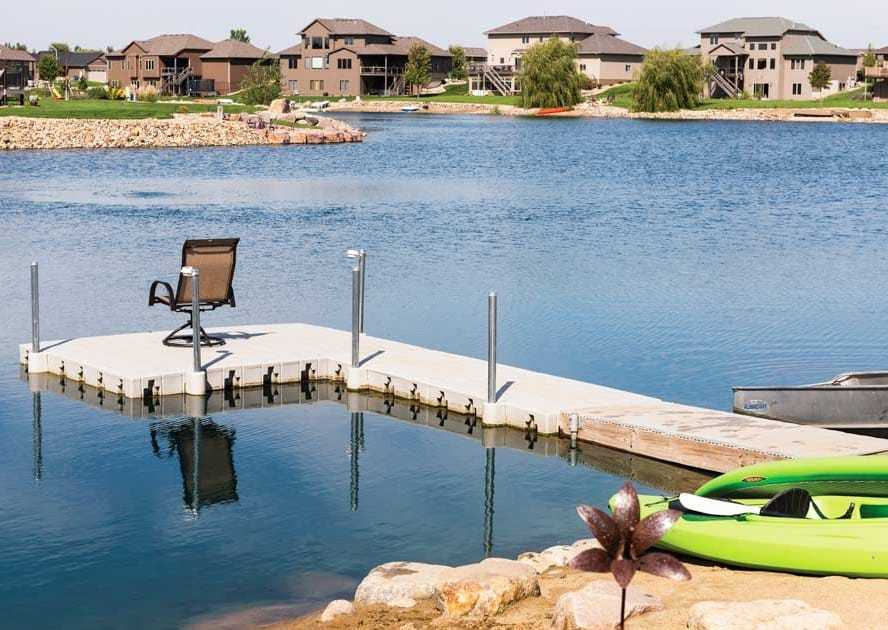 1000 Series Low-Profile Floating Docks by Connect-A-Dock